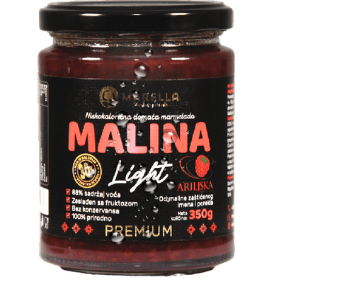 MARMELADA MALINA SA FRUKTOZOM 350g