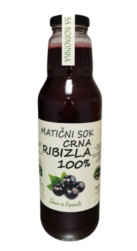 MATIČNI SOK OD CRNE RIBIZLE 800 ml