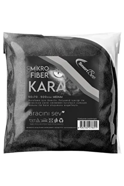 SmartBee Kara Mikrofiber Peskir Za Susenje / 50x70cm 500GSM