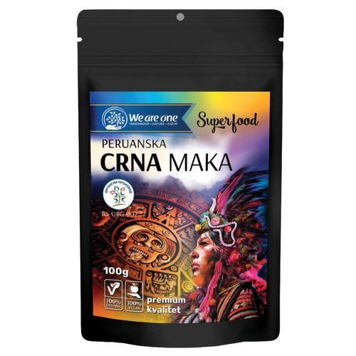 ORGANSKA CRNA MAKA U PRAHU 100g