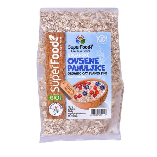 OVSENE PAHULJICE BEZ GLUTENA ORGANSKE 200g