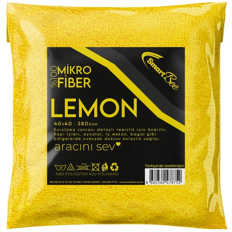 SmartBee Lemon – Mikrofiber Krpa Za Ciscenje / 40×40cm