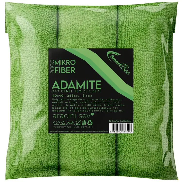 SmartBee Adamite – Mikrofiber Krpa Za Ciscenje / 40×40cm 265GSM