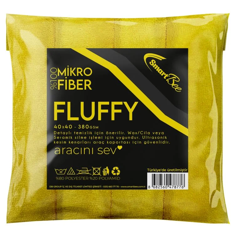 SmartBee Fluffy – Mikrofiber Krpa / 40×40cm 380GSM