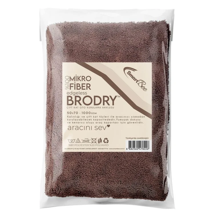 SmartBee Brodry Mikrofiber Peskir Za Susenje / 50×70cm 1000 GSM