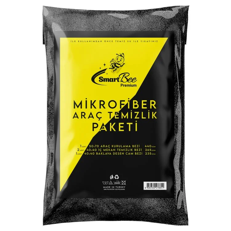 SmartBee Premium Mikrofiber Set Za Ciscenje Automobila