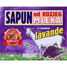 SAPUN OD KOZIJEG MLEKA SA DODATKOM LAVANDE 70g