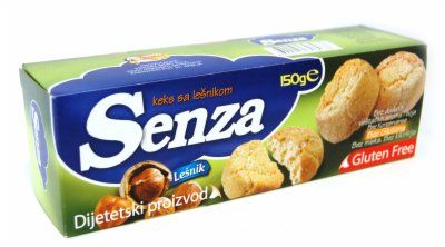 SENZA KEKS SA LEŠNIKOM 150g