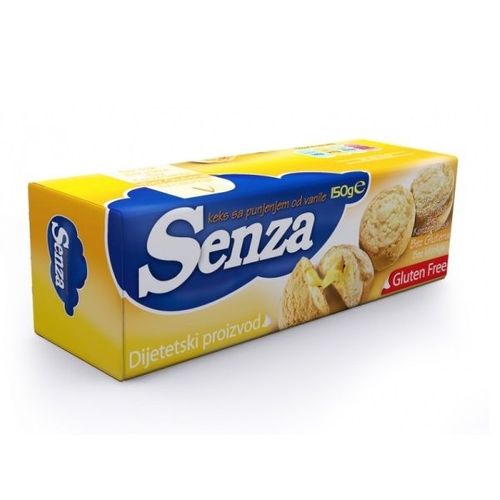 SENZA KEKS SA PUNJENJEM OD VANILE 150g