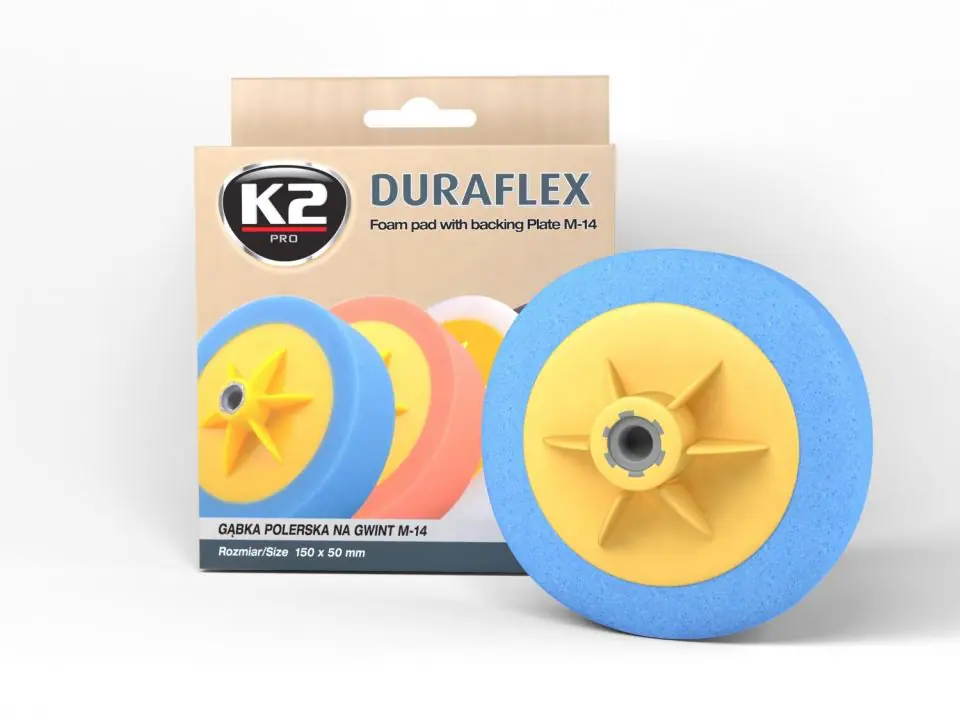 K2 Duraflex Srednje abrazivna penasta podloga plava M-14 (150 x 50 mm)