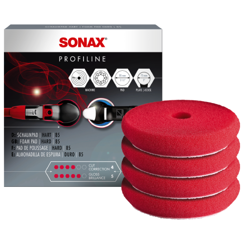 Sonax Crveni Sundjer Za Poliranje od 85mm / 4kom.