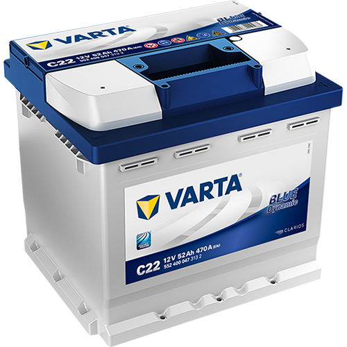 Varta Blue Dynamic / 12V 52AH D+