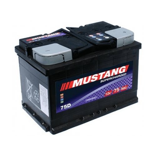 Mustang Akumulator / 12V 75AH D+