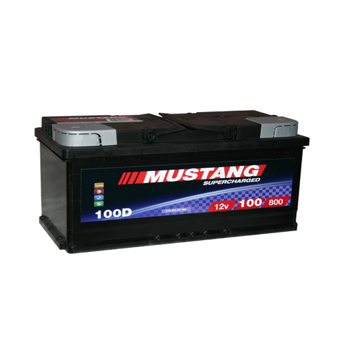 Mustang Akumulator / 12V 100AH D+