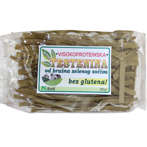 VISOKOPROTEINSKA TESTENINA OD BRAŠNA SOČIVA BEZ GLUTENA 200g