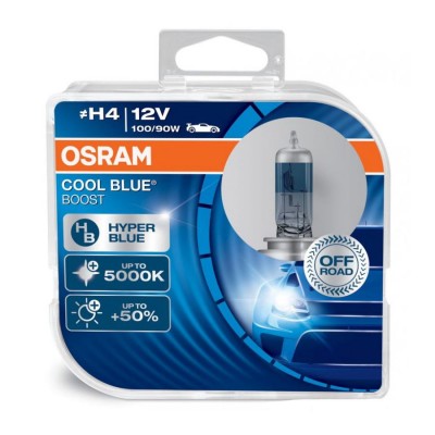 Osram – H4 COOL BLUE BOOST 12V