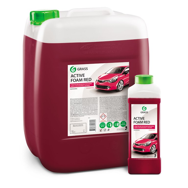 Grass Active foam Red – Sredstvo Za Beskontaktno Pranje Automobila