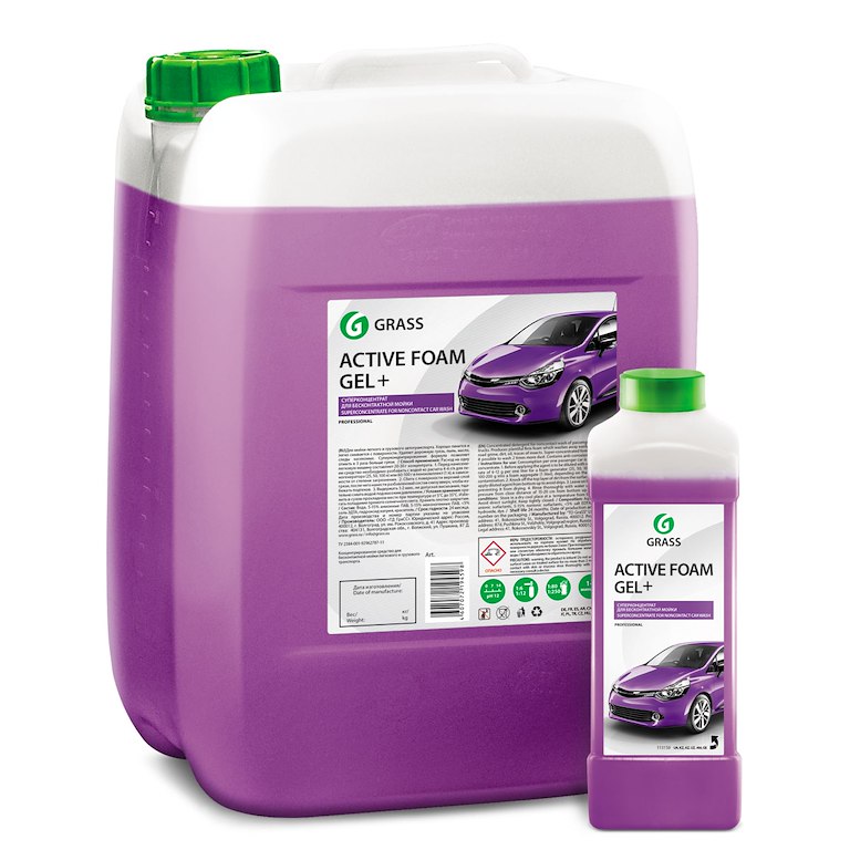 Grass Active Foam Gel+ – Sredstvo Za Beskontaktno Pranje Automobila