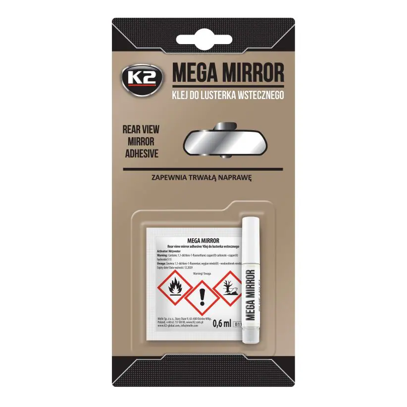 K2 Mega Mirror lepak za retrovizor / 6g