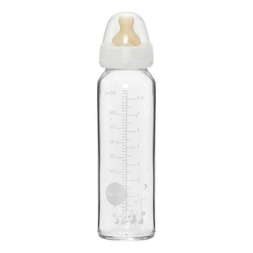 Hevea flašica za bebe 1 kom, 240ml/8oz 3-24 m