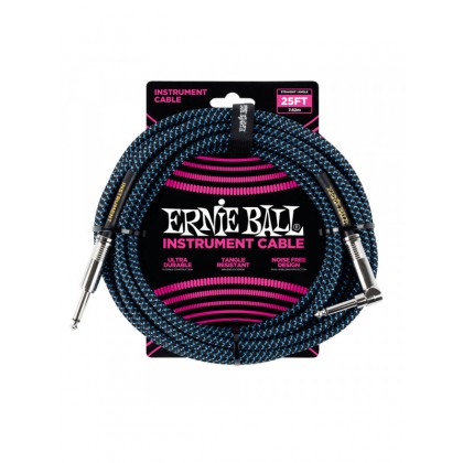 Music box
ERNIE BALL 6060 Black/Blue 7.5m Instrumentalni kabl