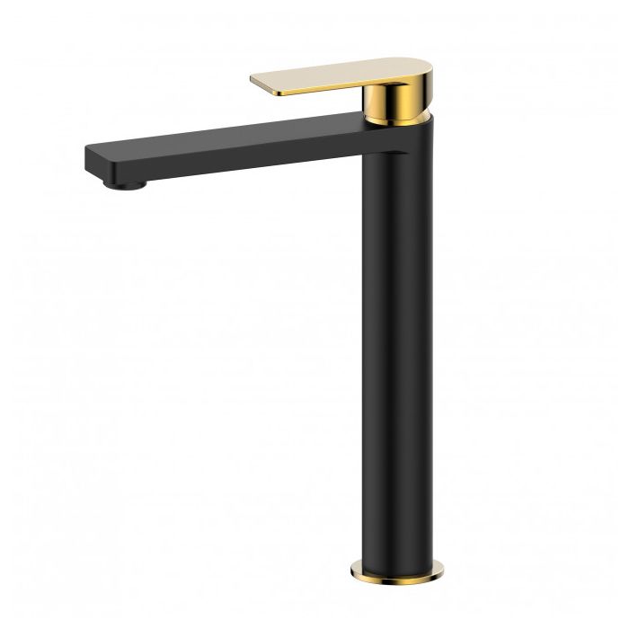 Copen NOOK slavina lavabo XL Brushed Gold Black 101