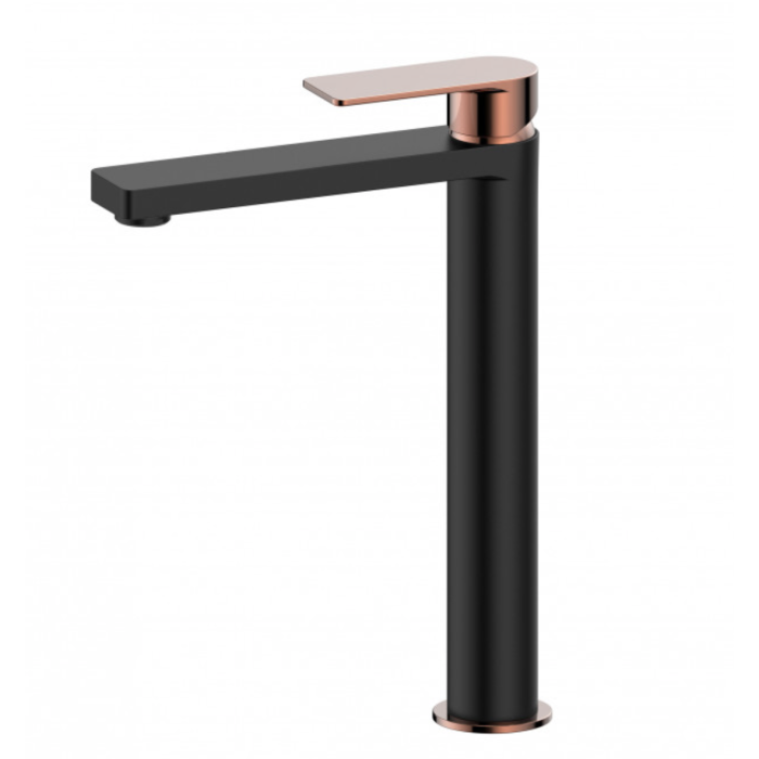 Copen NOOK slavina za lavabo XL Rose Gold Black 101