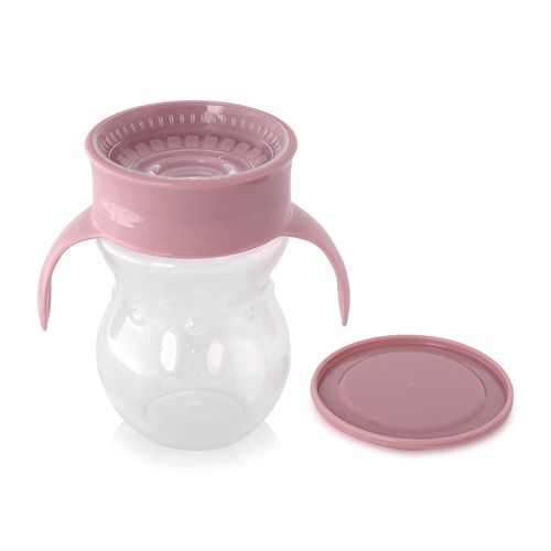 Lorelli Šolja Non - Spill 360 Round - Pink