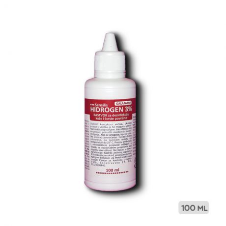 SENSILIS® hidrogen 3% rastvor 100 ml