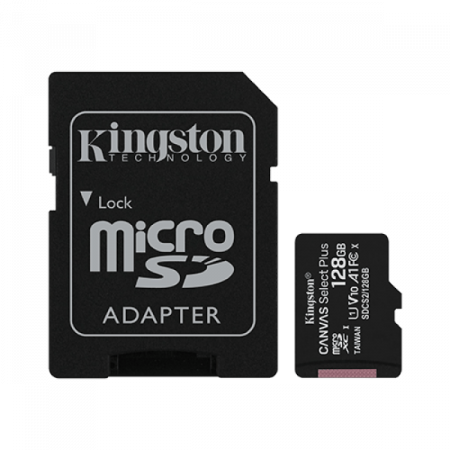 Micro SD Kingston 128GB SDCS2128GB + sd adapter