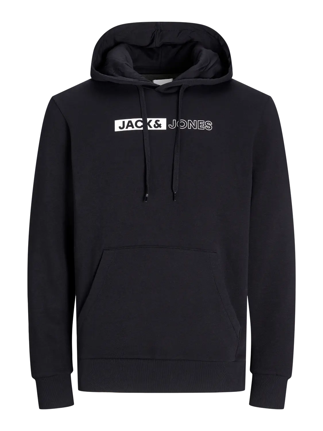 JACK & JONES Muški duks 12233599, Crni