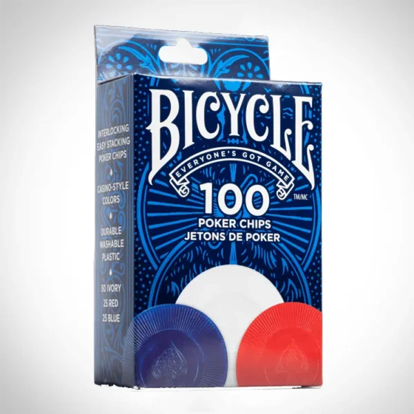 Poker Čipovi Bicycle Plastične