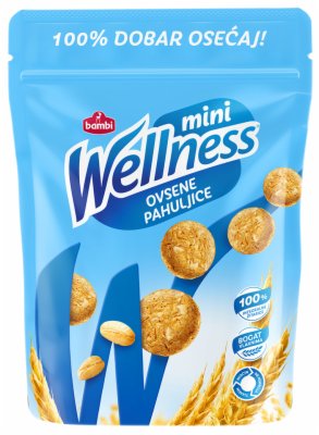 KEKS INTEGRALNI MINI OVSENE WELLNESS 70G
KEKS INTEGRALNI MINI OVSENE WELLNESS 70G