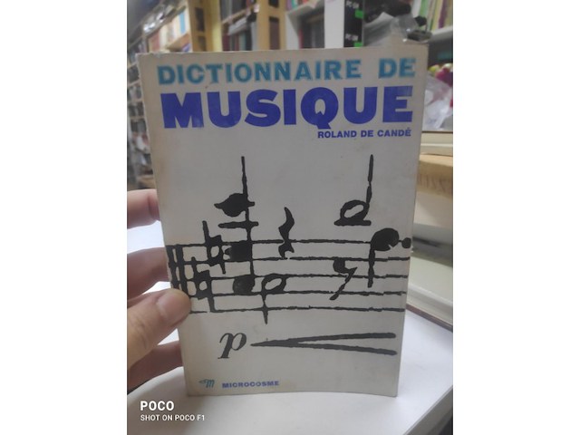 Dictionnaire de musique Roland de Cande