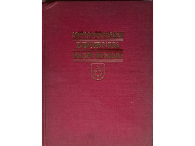 SPOMINSKI ZBORNIK SLOVENIJE 1939.