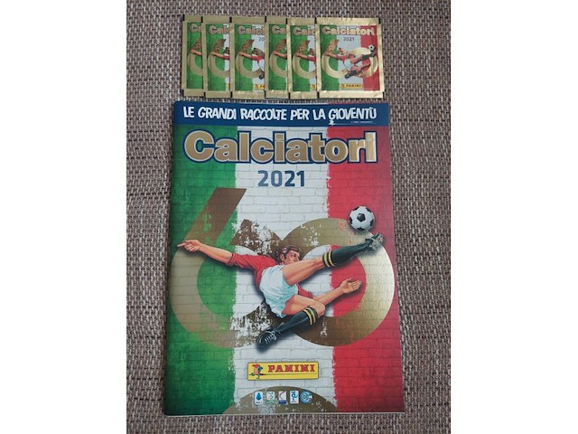 Calciatori 2021 nov prazan album sa kesicama