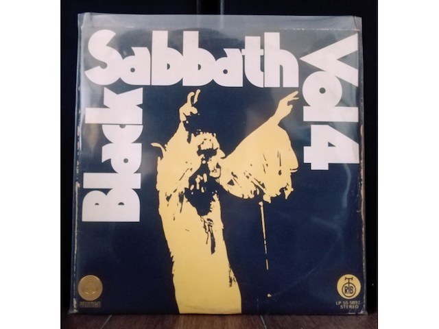 Black Sabbath Vol 4 LP