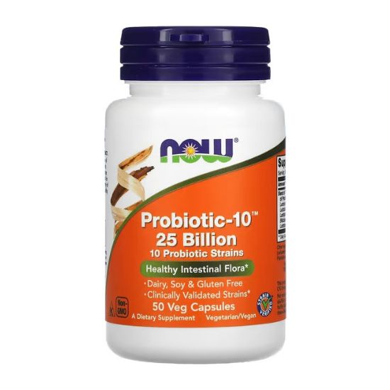 NOW Foods, Probiotic-10, 25 Billion, 50caps