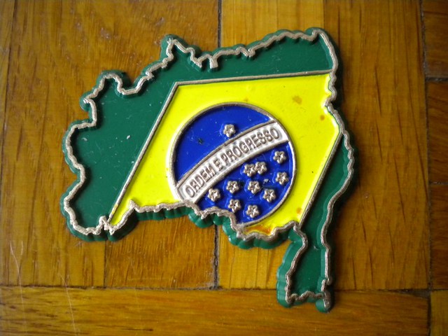 BRAZIL, magnet za frizider