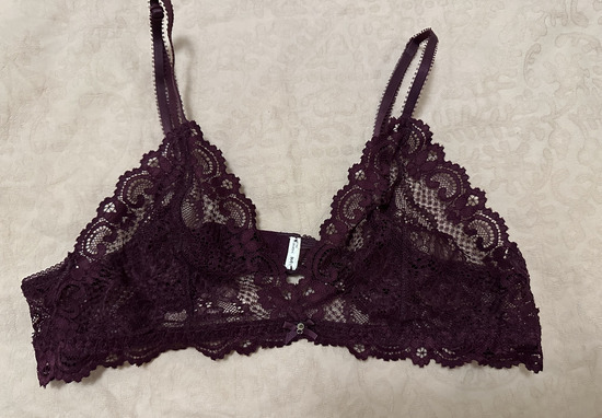 Bordo bralette brus od cipke