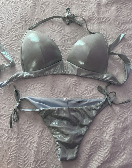 Calzedonia metalik bikini