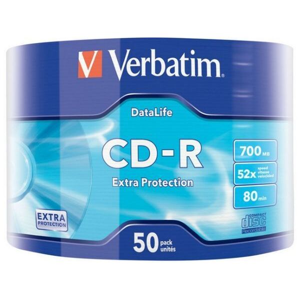 VERBATIM CD-R 52x 1/50 kom