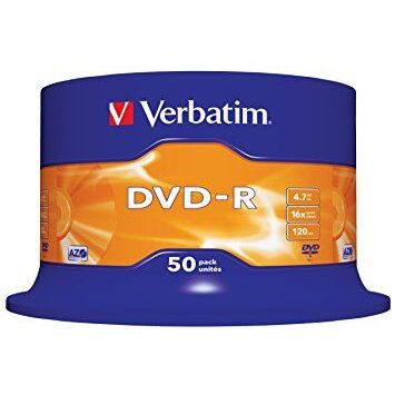 VERBATIM DVD-R 16X 1/50 kom