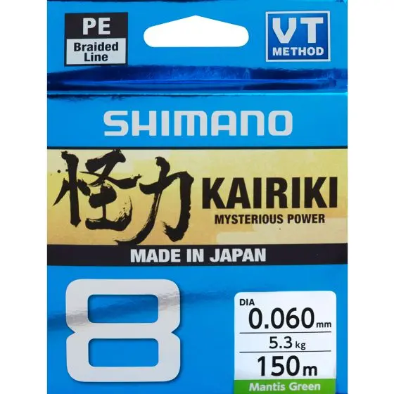 SHIMANO Struna za pecanje Kairiki8, 150 m, 0.23 mm