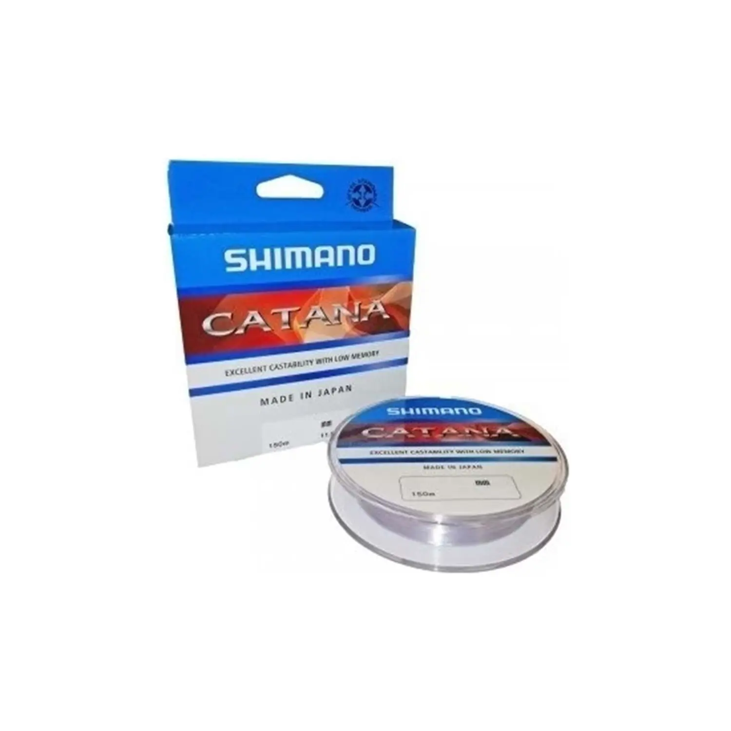 SHIMANO Najlon za pecanje Damil catana, 150 0.305, Siva