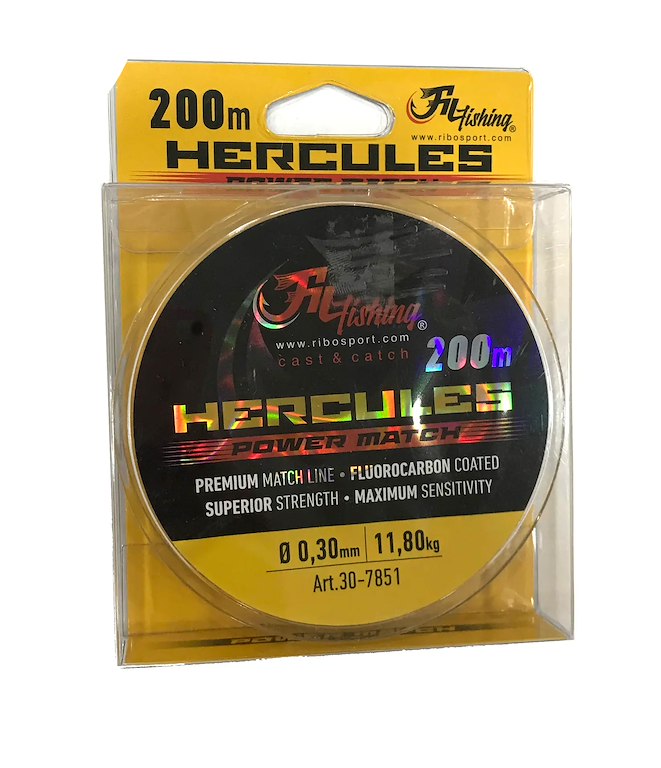 FilFishing Damil Najlon za pecanje Hercules Power Match, 200 m, 0.30 mm