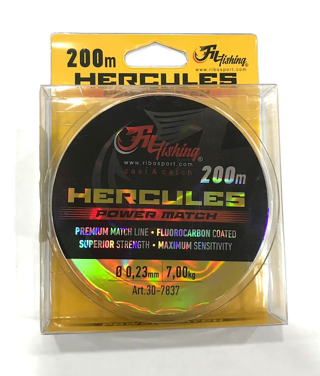 FilFishing Damil Najlon za pecanje Hercules Power Match, 200 m, 0.23 mm