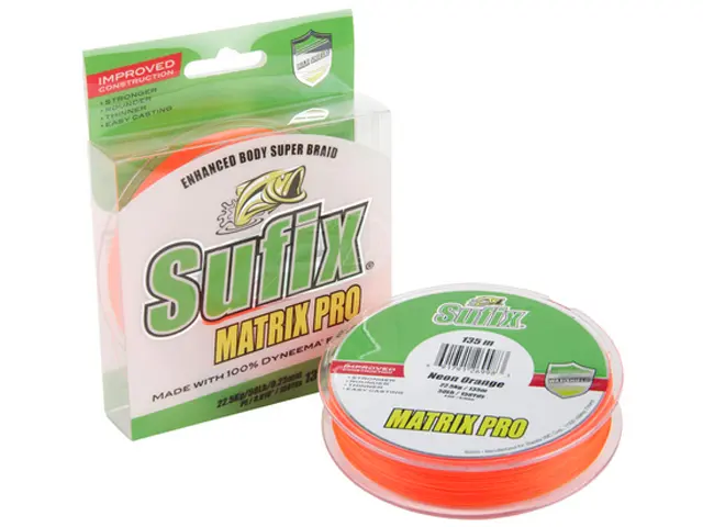 Sufix Struna Matrix pro, 135 m, 0.12 mm, Narandžasta