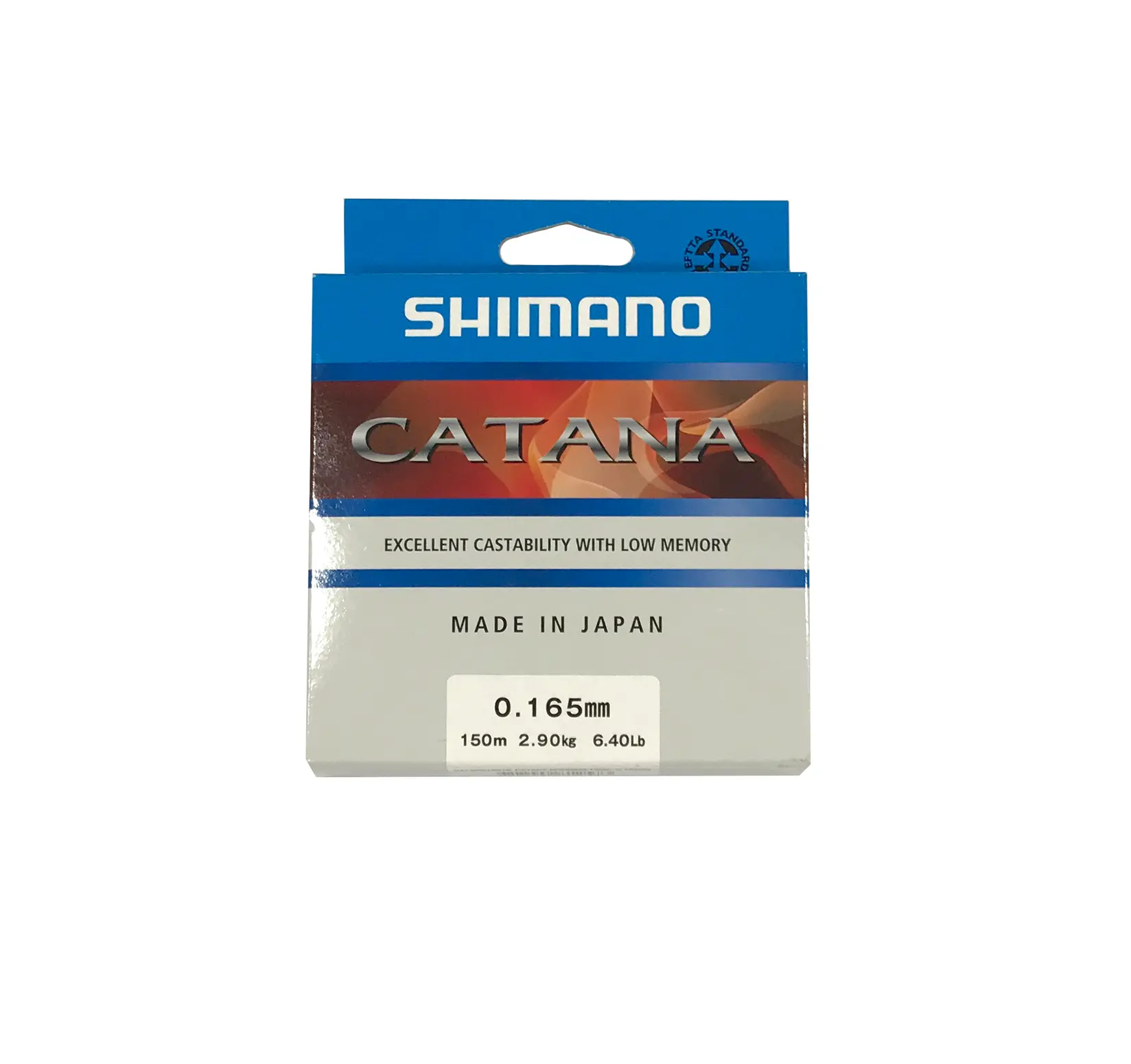 SHIMANO Monofil Catana, 150 m, 0.165 mm, 2.9 kg, Siva