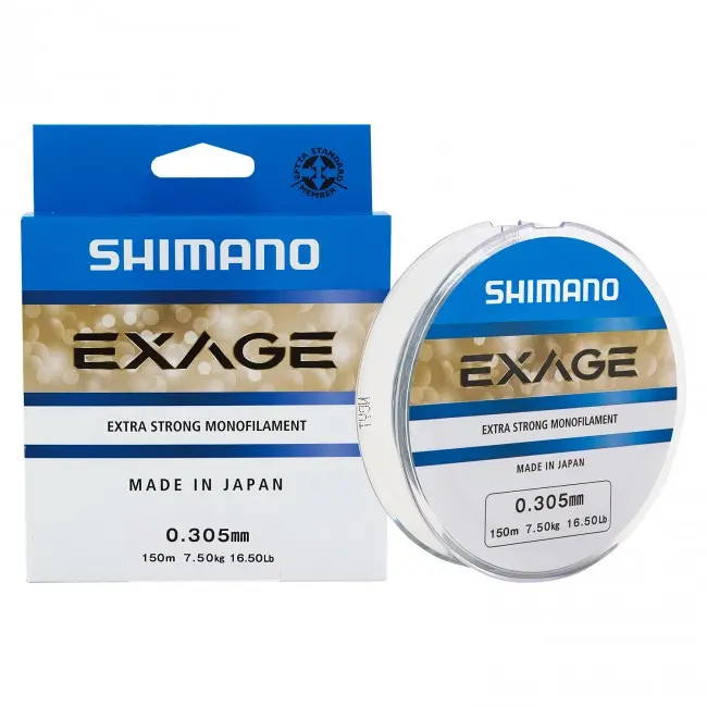 SHIMANO Monofil Exage, 150 m, 0.165 mm